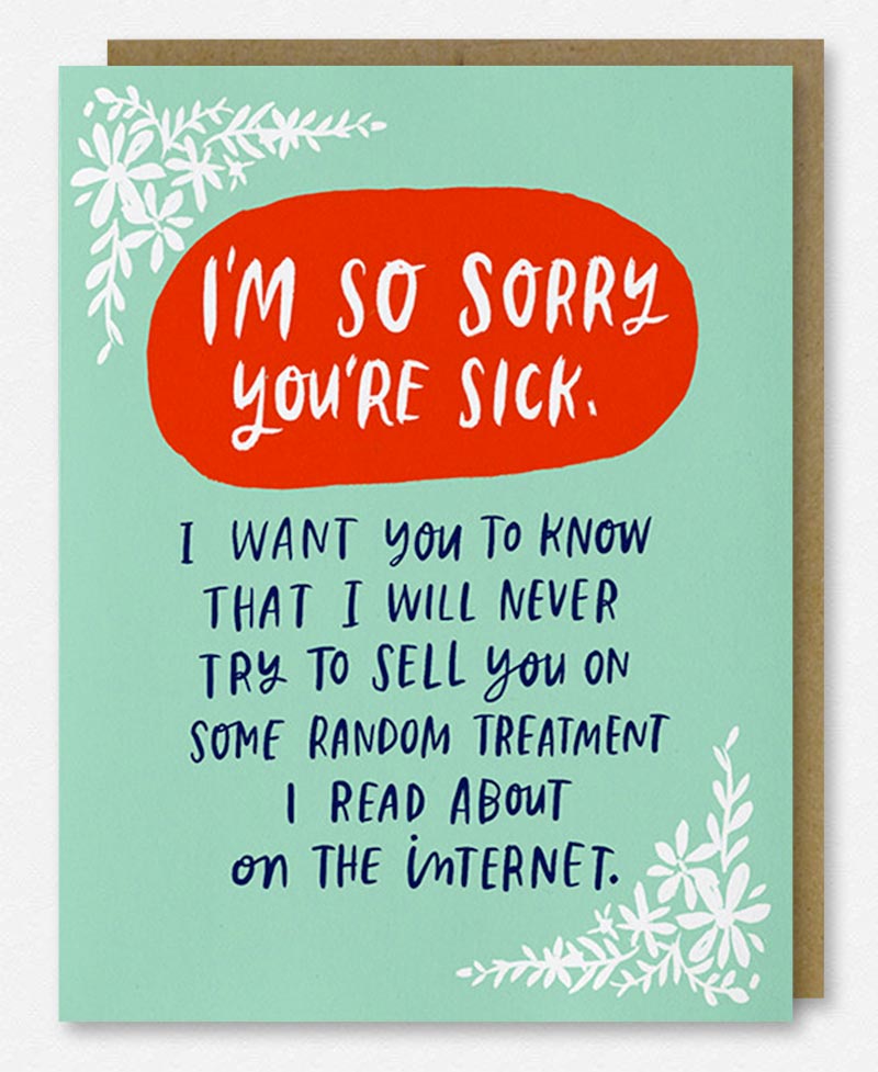 Cancer Survivor Creates "Get Well Soon" Cards That Hit the Nail on the ...